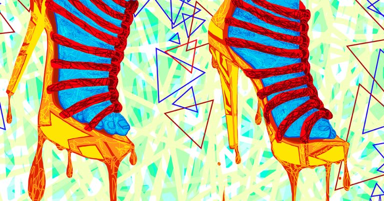 20 Super Gorgeous High Heels Drawing Artworks You Must See