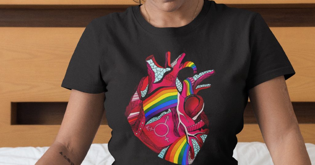 Unique Black Pride Shirt Ideas Featuring My Pride Heart Art